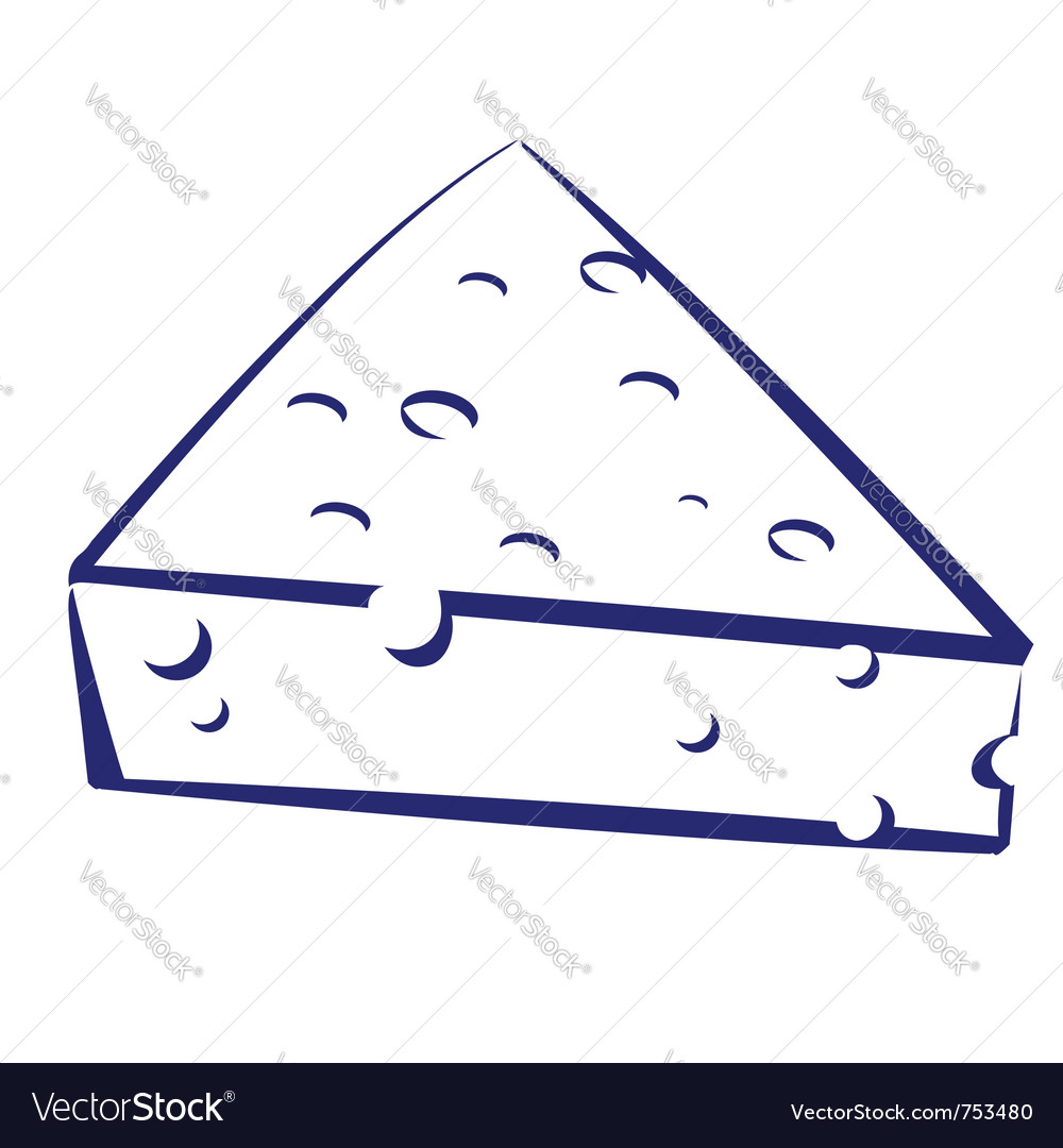 Cheese Royalty Free Vector Image - VectorStock