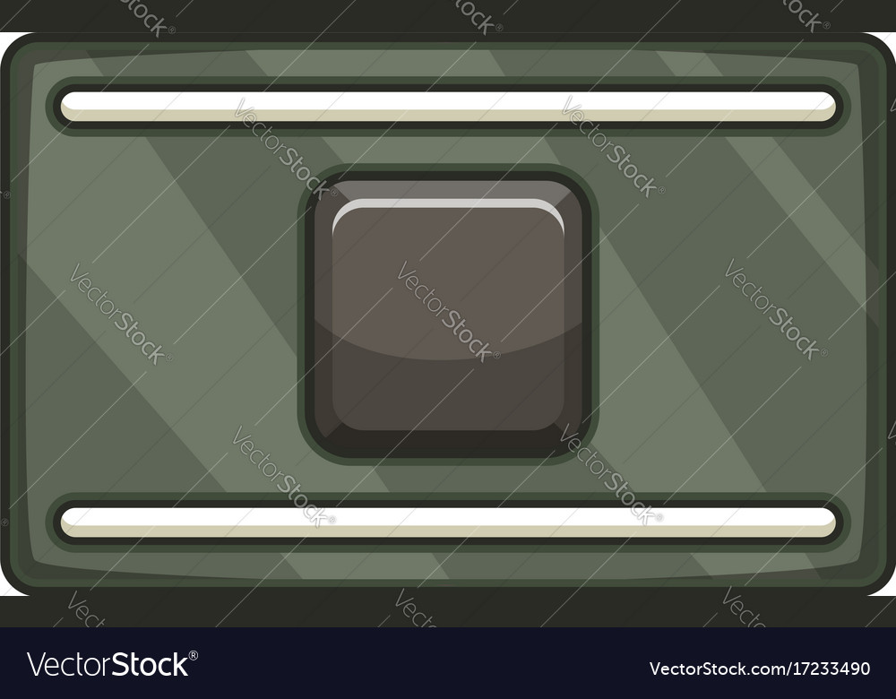 Cpu microprocessor chips icon cartoon style Vector Image