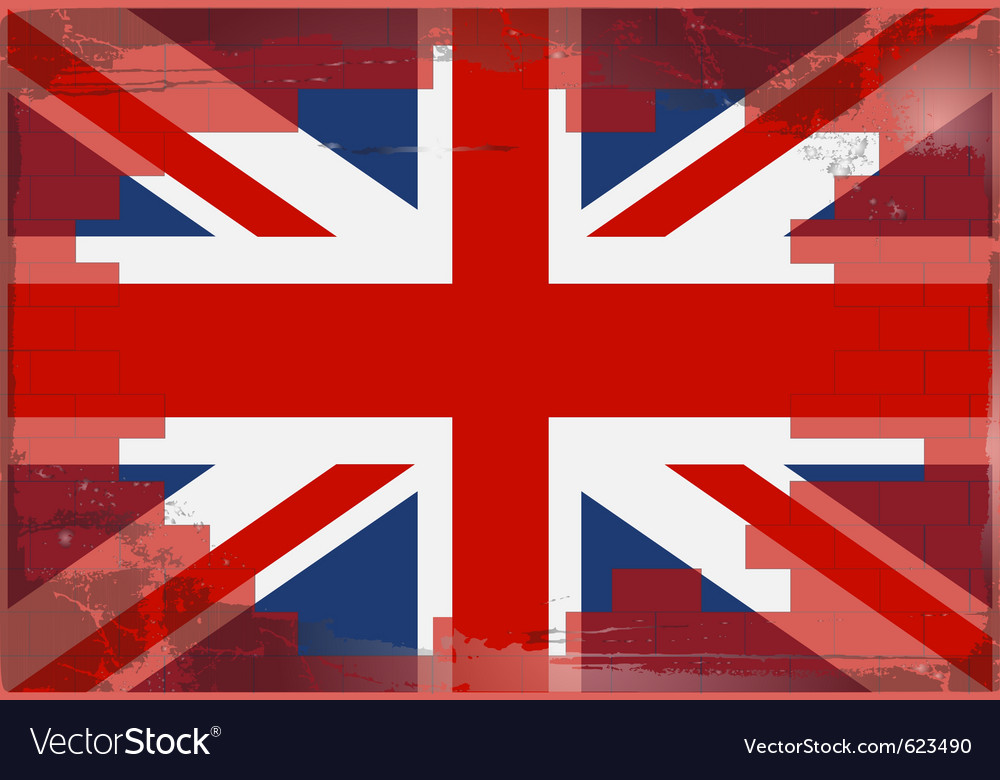 English wall Royalty Free Vector Image - VectorStock