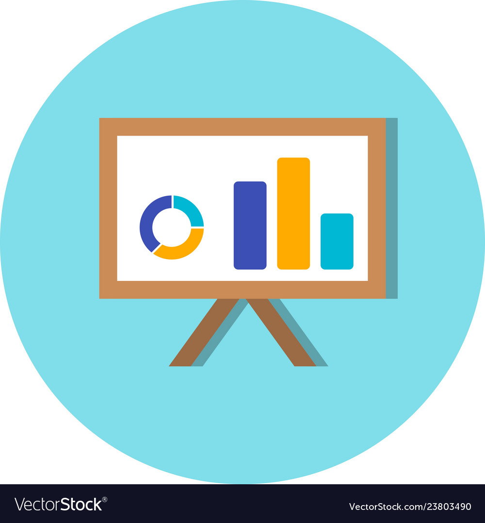 Presentation icon Royalty Free Vector Image - VectorStock