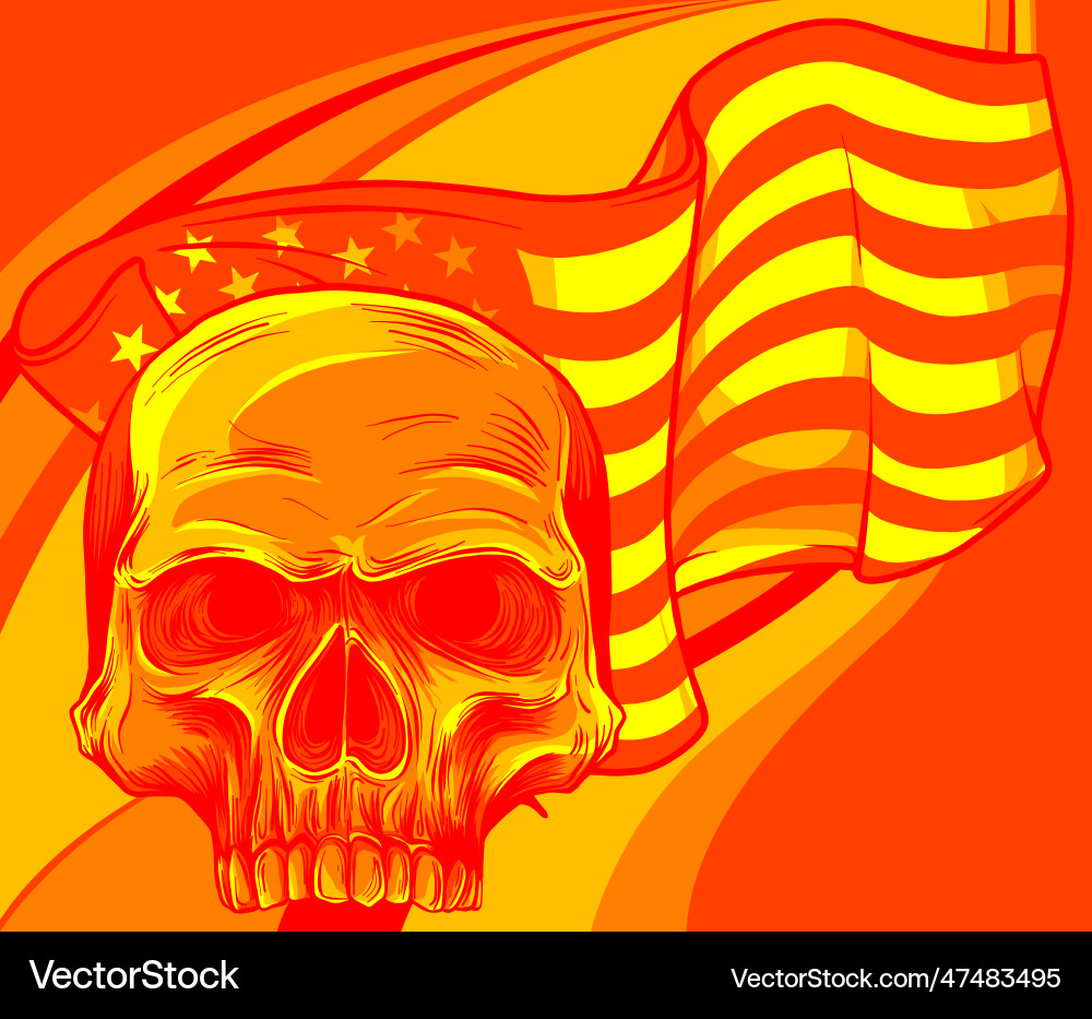 Image of the skull Royalty Free Vector Image - VectorStock
