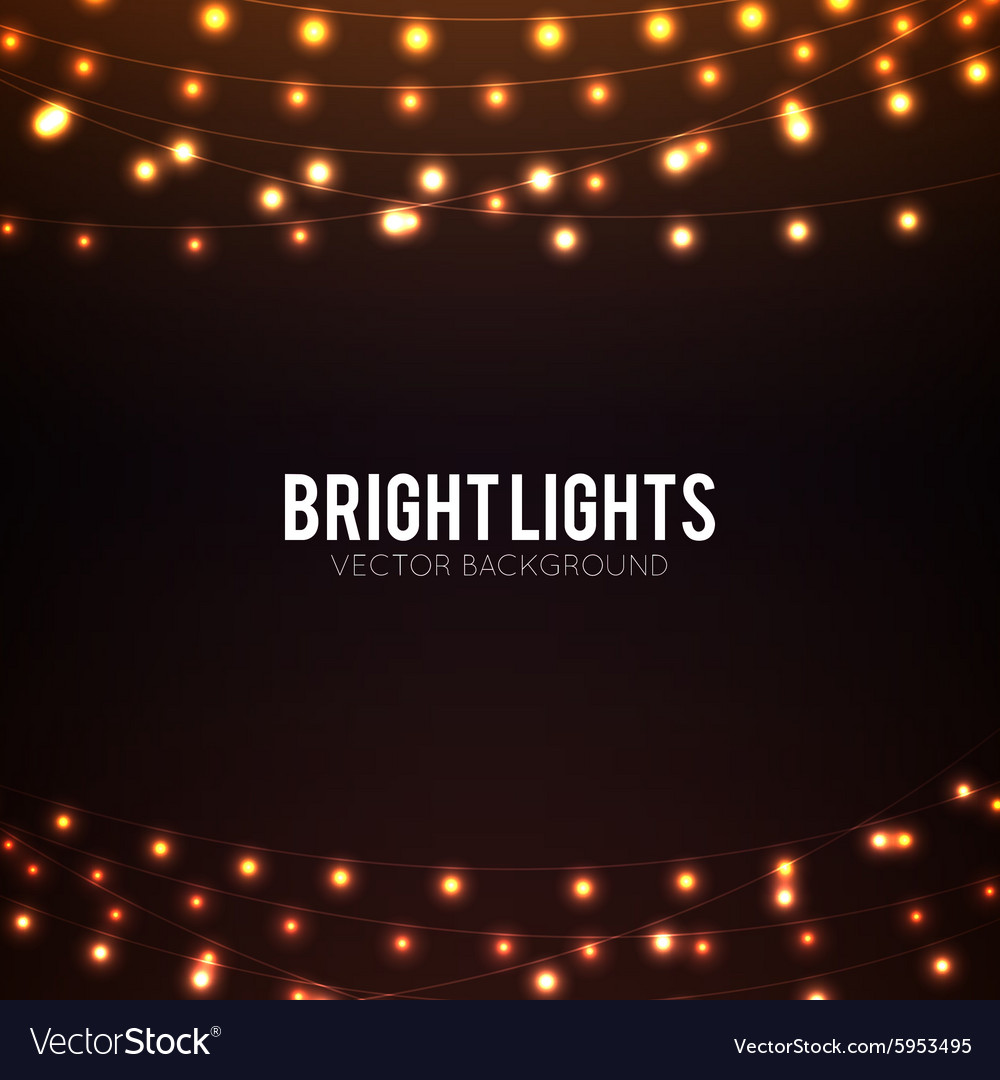Lights Royalty Free Vector Image - VectorStock