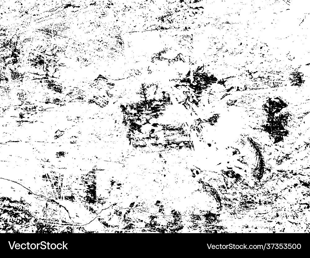 Concrete texture cement overlay black and white Vector Image