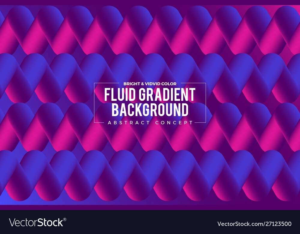 Fluid gradient background Royalty Free Vector Image