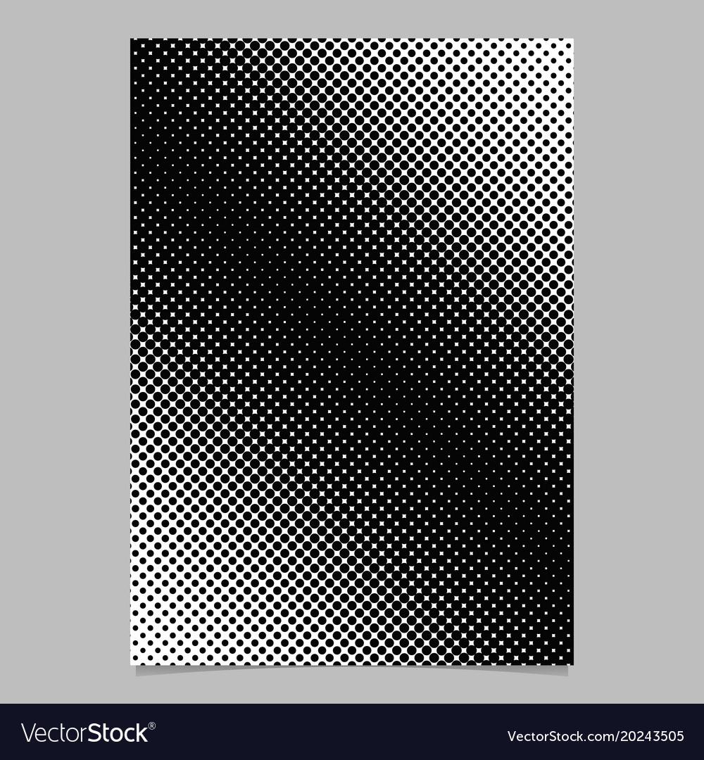 Abstract halftone circle pattern background Vector Image