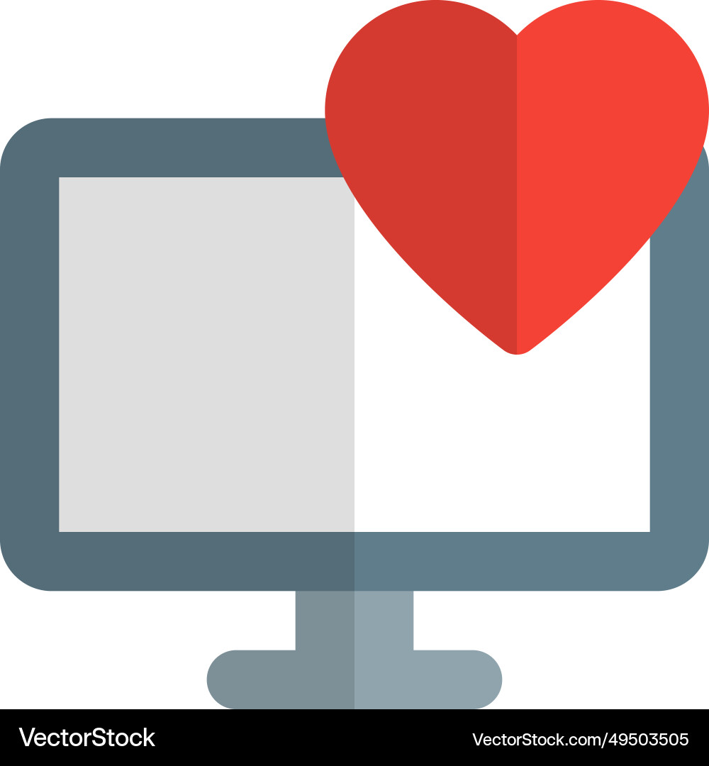 Desktop shortcut to a favorite directory Vector Image