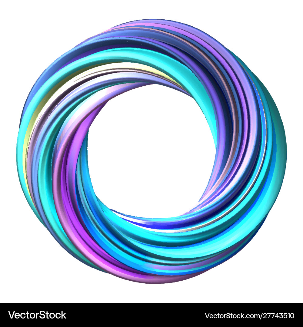 Modern colorful flow poster wave liquid shape Vector Image