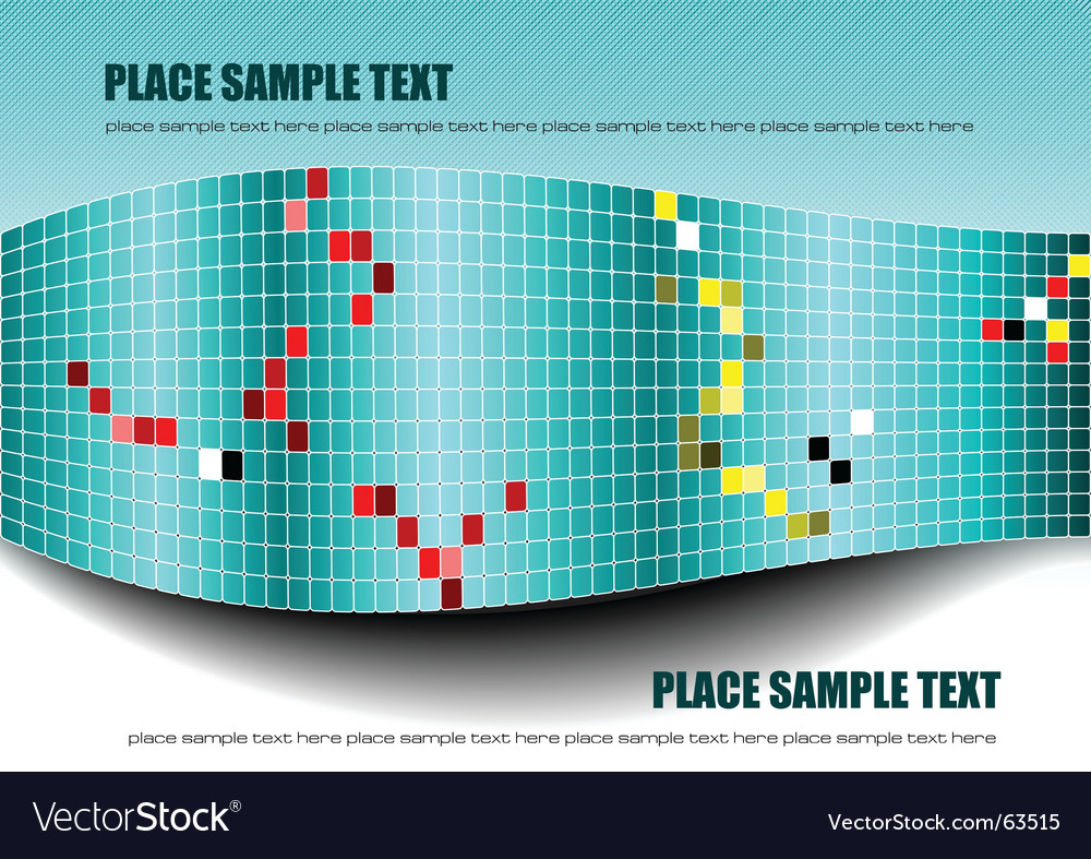 Tile background Royalty Free Vector Image - VectorStock