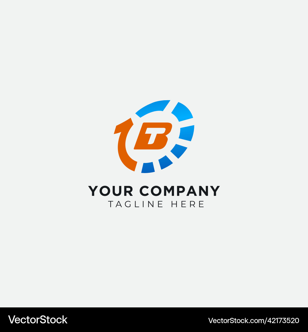 Best ten oclock times logo simple Royalty Free Vector Image