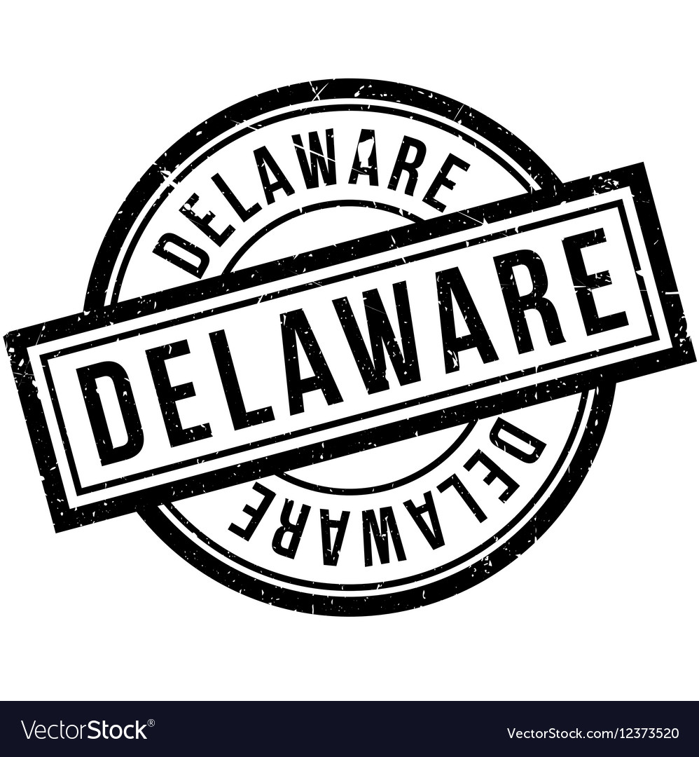 Delaware rubber stamp Royalty Free Vector Image