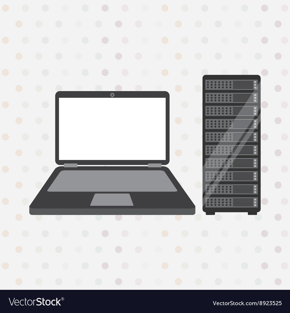 Data storage design Royalty Free Vector Image - VectorStock