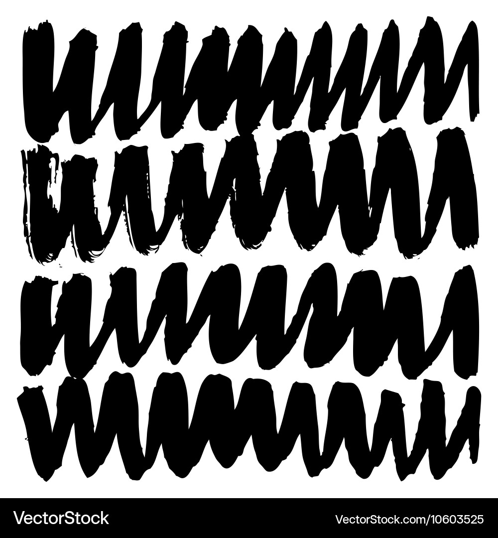 Hand drawn with cote colorful Royalty Free Vector Image