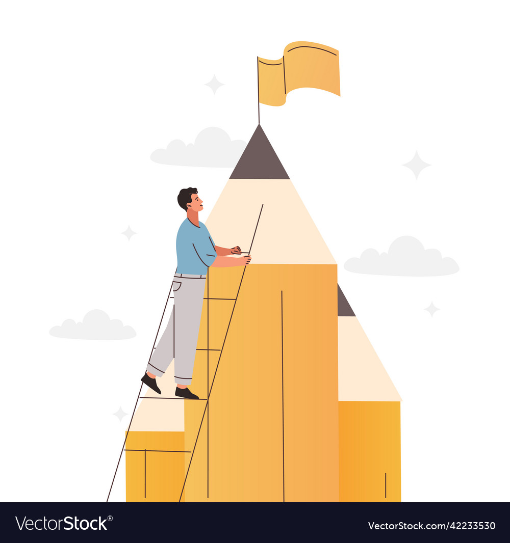 Creative challenge concept Royalty Free Vector Image