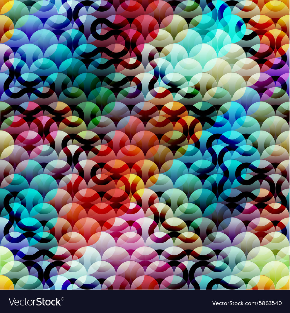 Abstract geometric circles background Royalty Free Vector