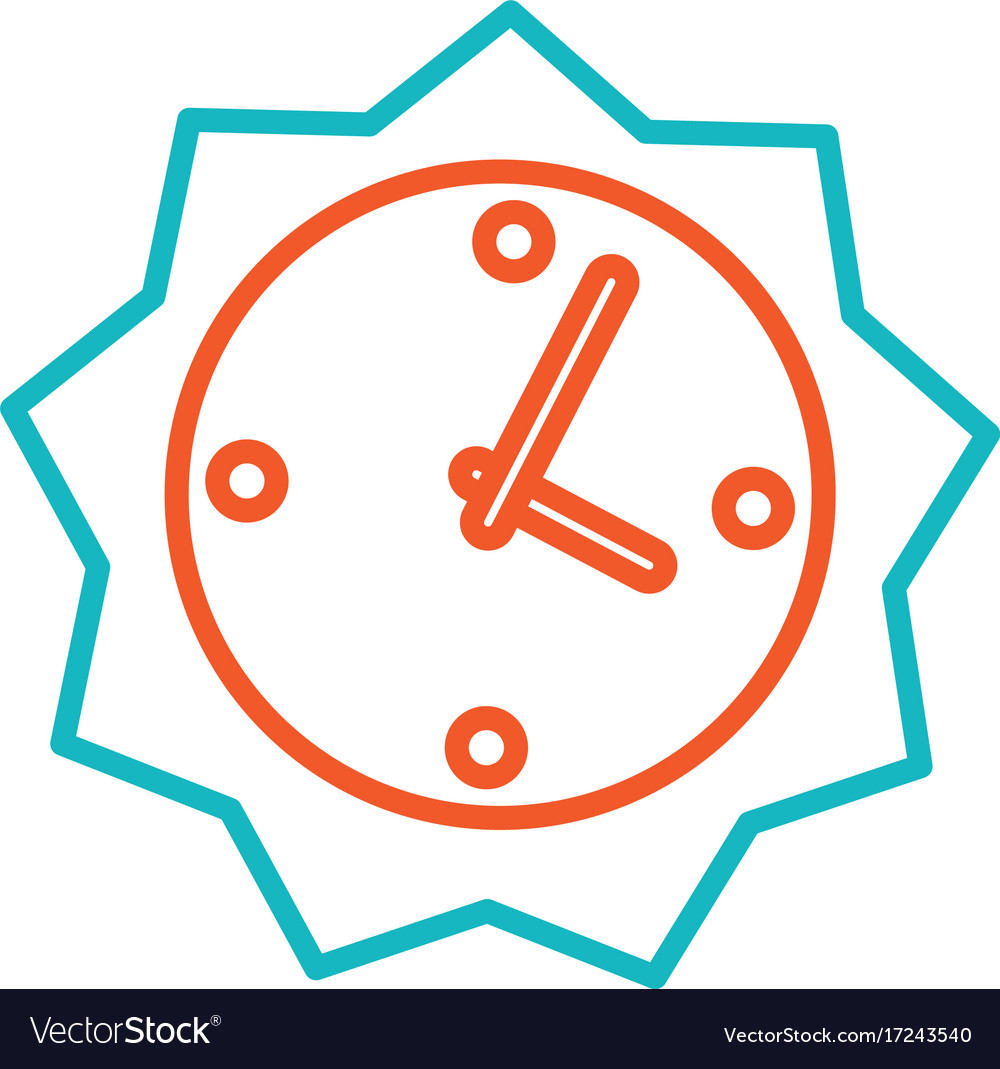 Clock Royalty Free Vector Image - VectorStock