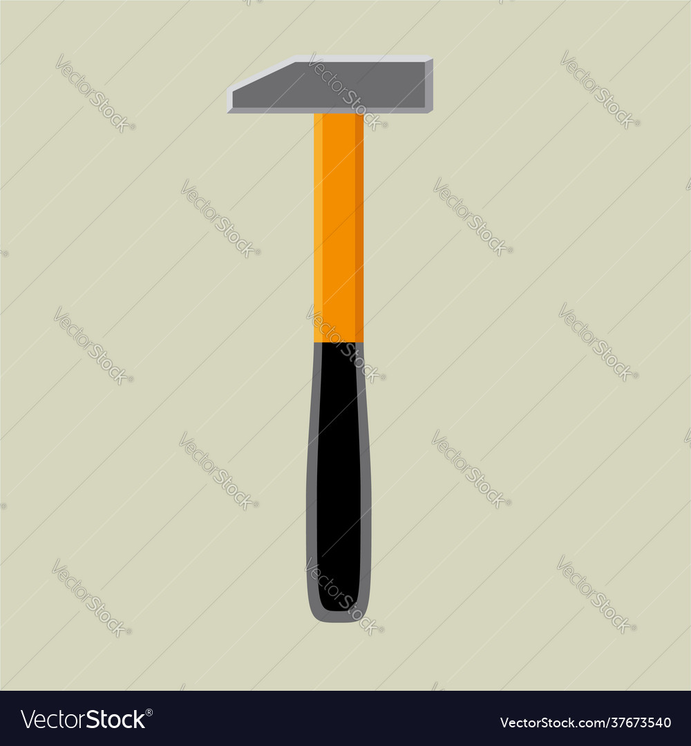 Construction tools flat design Royalty Free Vector Image