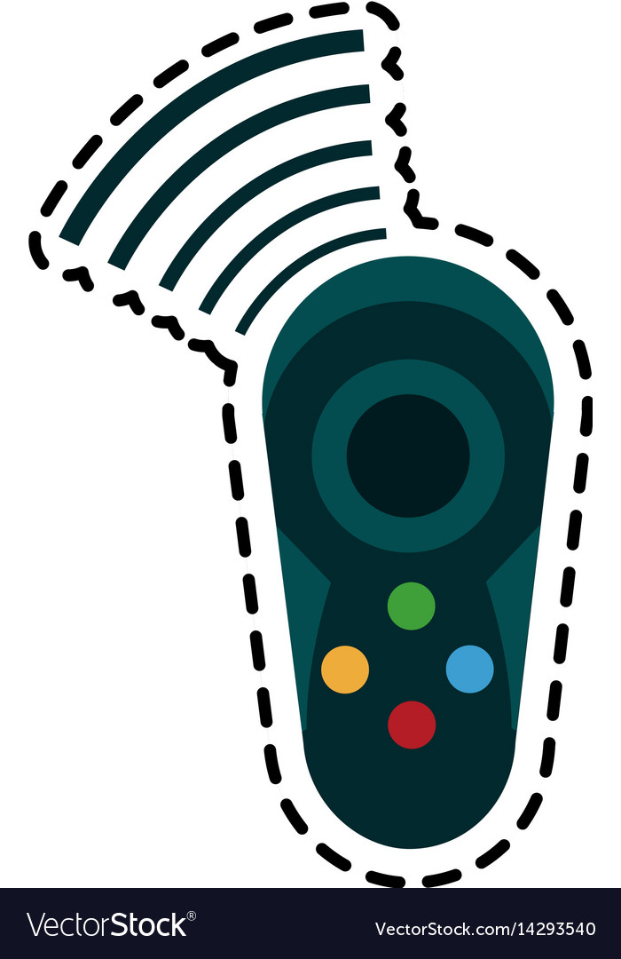 Game controller icon image Royalty Free Vector Image