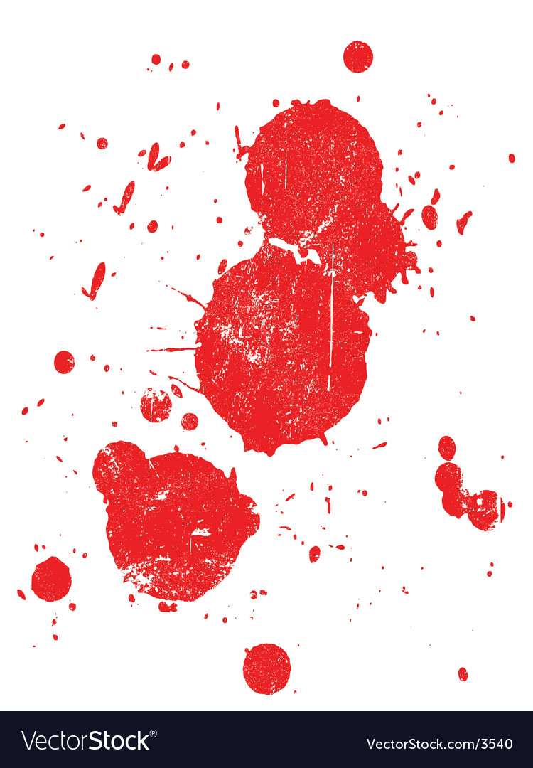 Grunge splat Royalty Free Vector Image - VectorStock