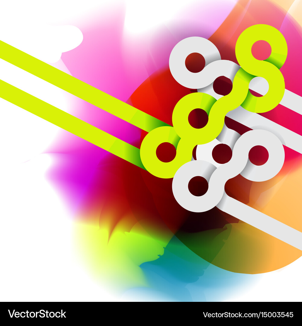 Abstract colorful background for business Vector Image