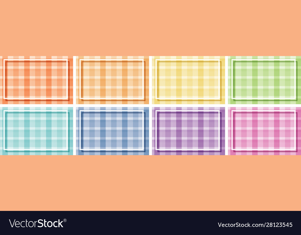 Background template with plated patterns Vector Image