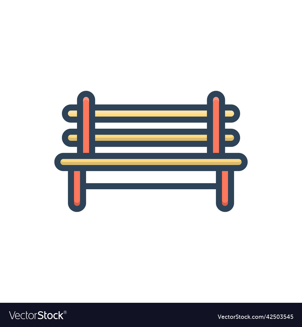 Bench Royalty Free Vector Image - VectorStock