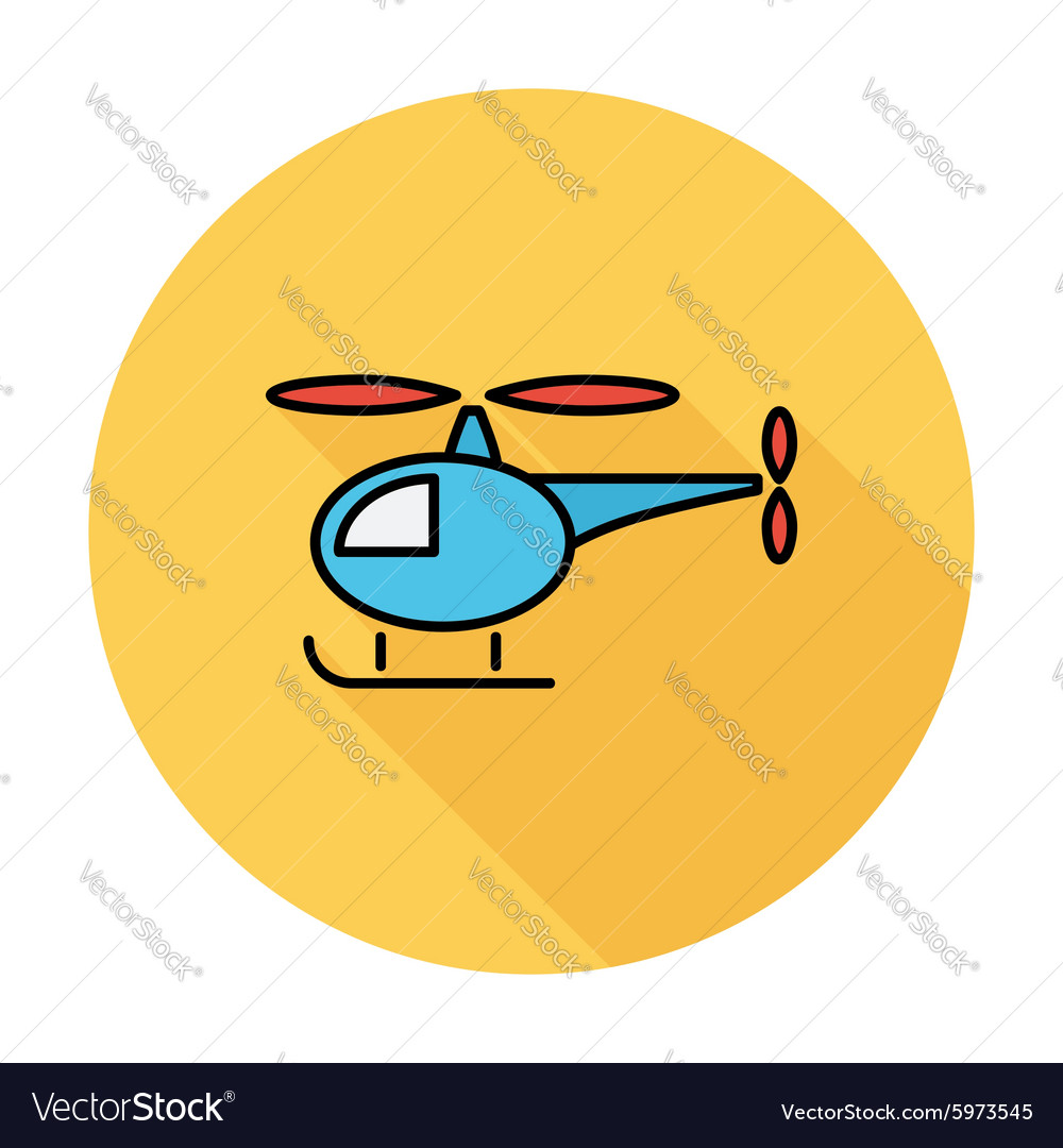 Helicopter Royalty Free Vector Image - VectorStock
