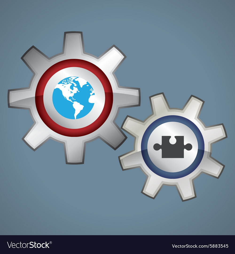 Solution design Royalty Free Vector Image - VectorStock