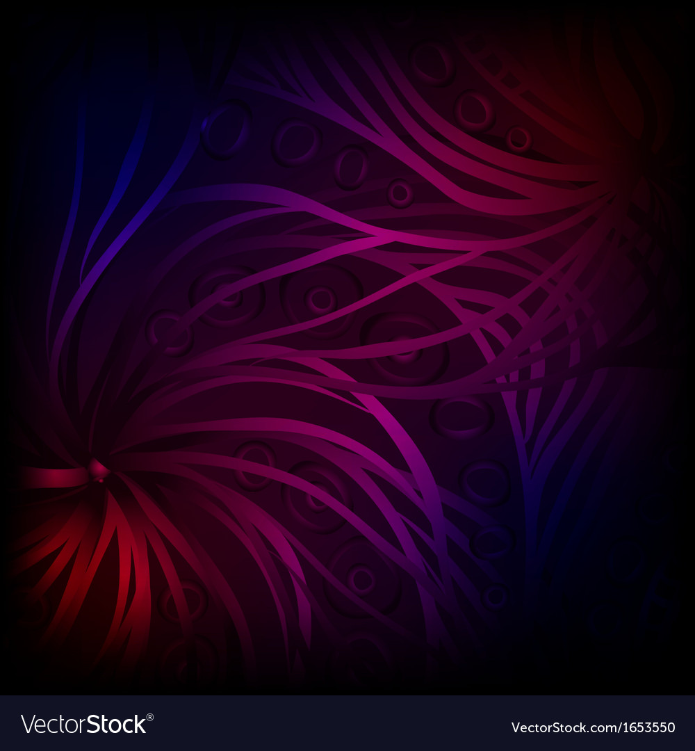 Abstract pattern with glowing lines Royalty Free Vector