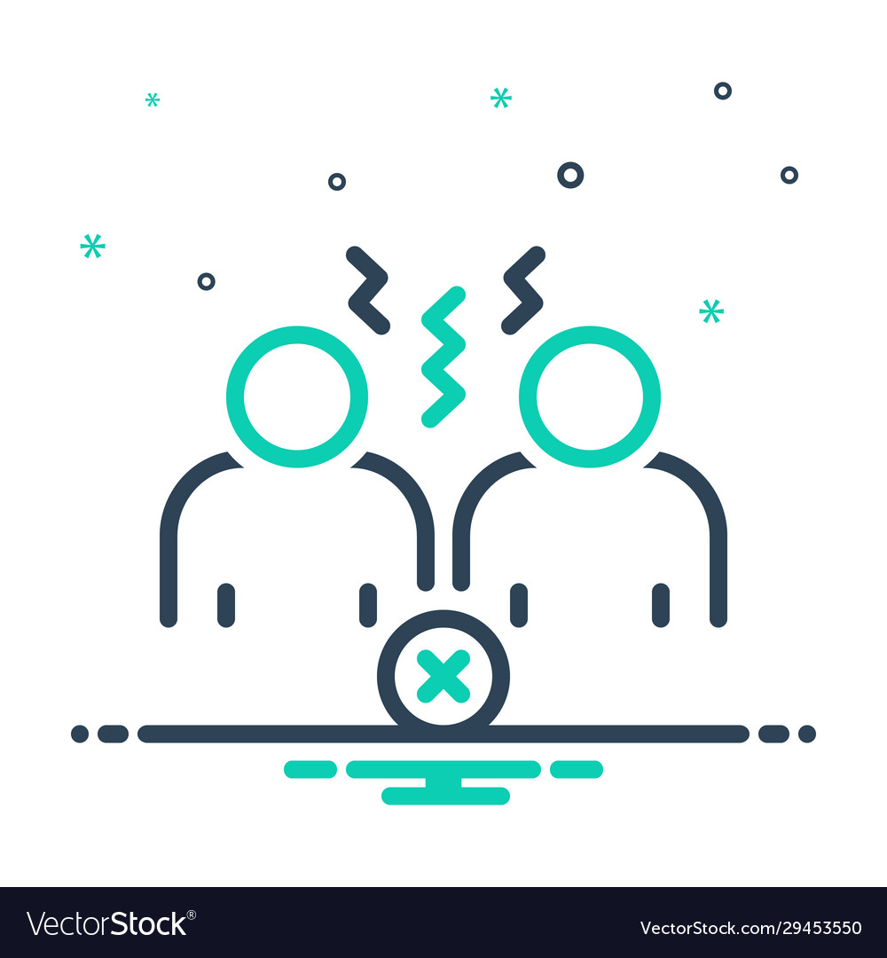 Incompatible Royalty Free Vector Image - VectorStock