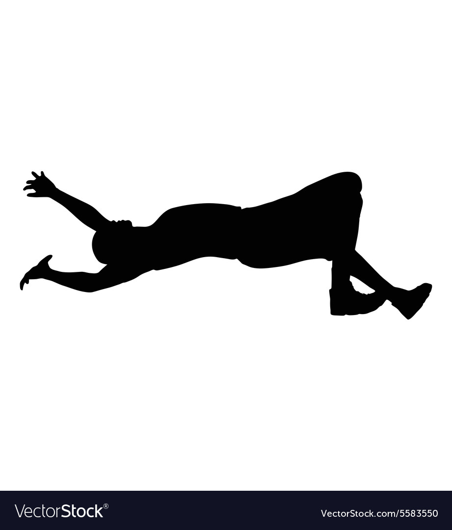 Man falling down Royalty Free Vector Image - VectorStock
