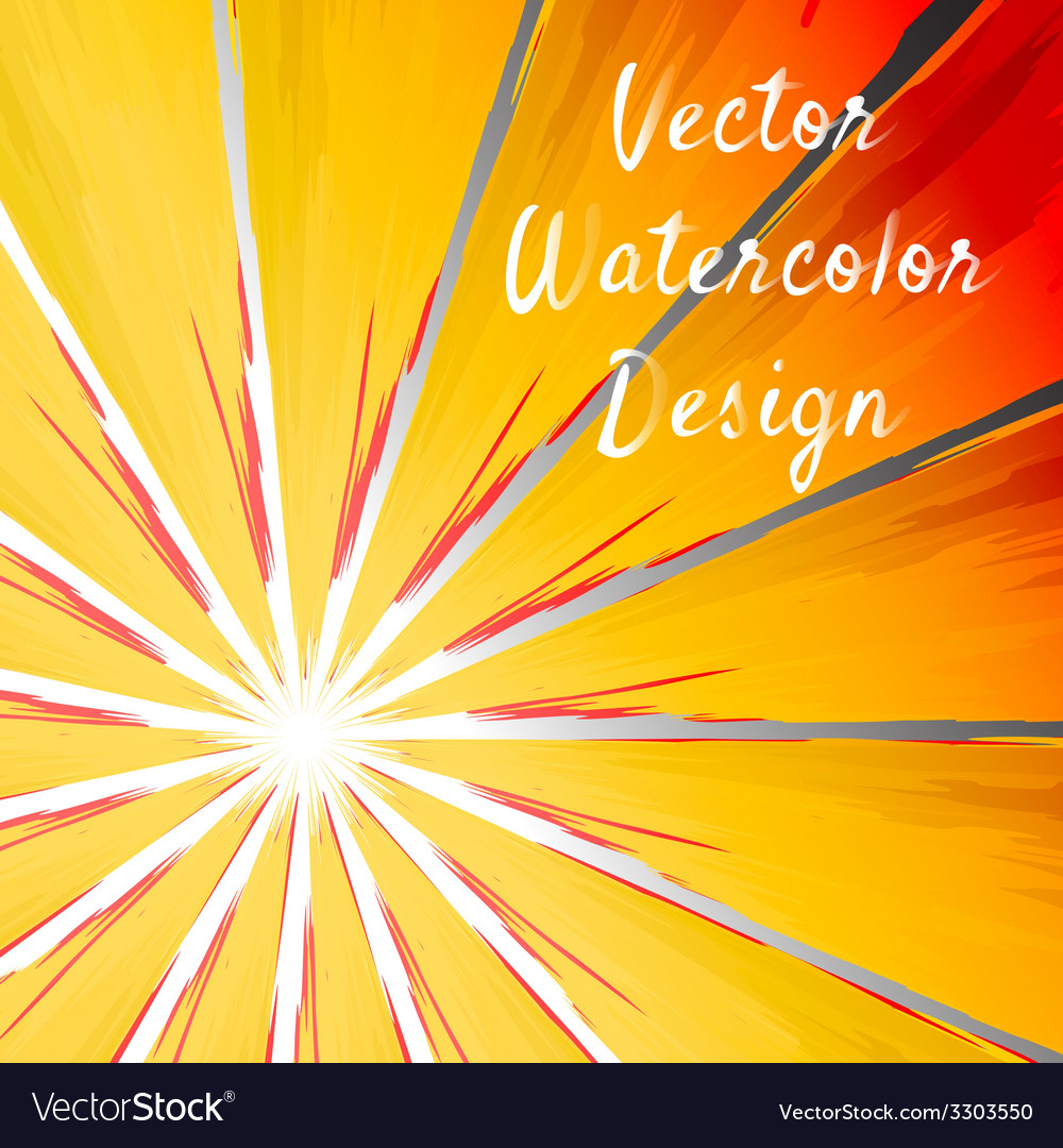 Sunbeam rays Royalty Free Vector Image - VectorStock