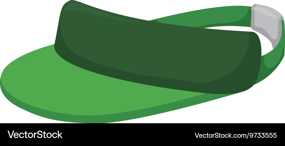 Golf hat icon sport concept graphic Royalty Free Vector