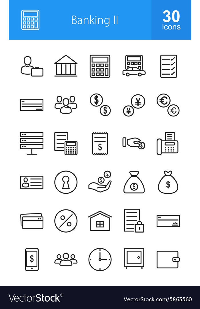 Banking Royalty Free Vector Image - VectorStock