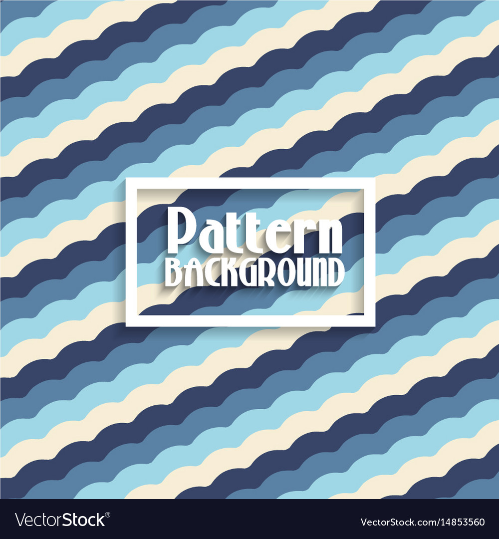 Wave pattern background Royalty Free Vector Image