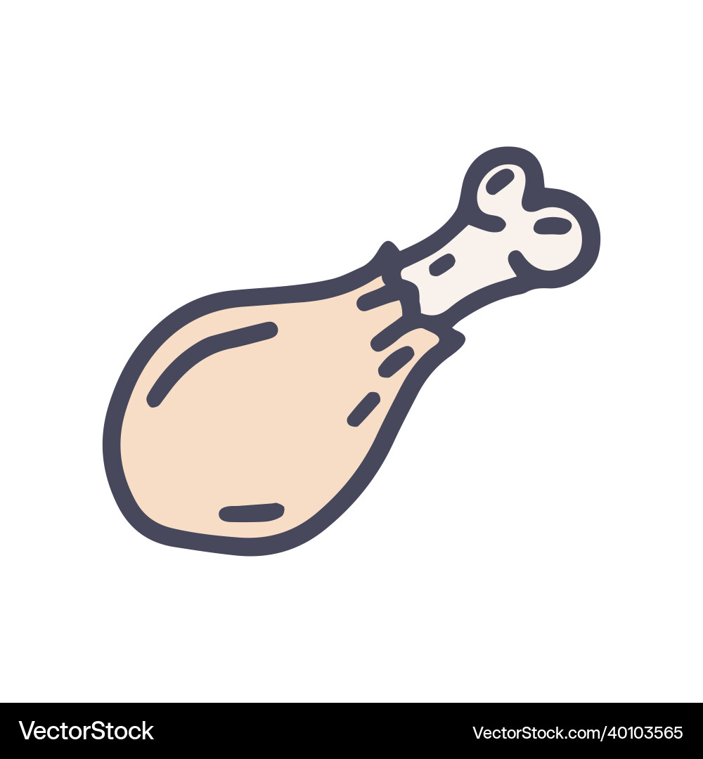 Chicken Leg Icon