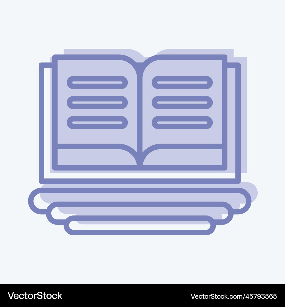 Icon education for all related to education Vector Image