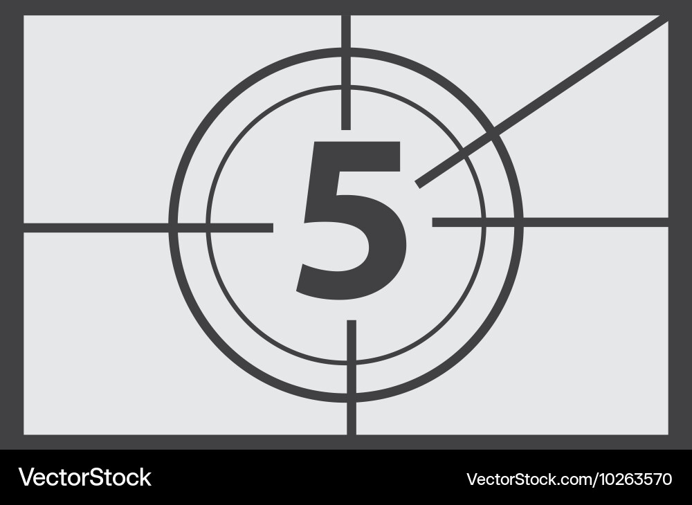 Cinema movie screen Royalty Free Vector Image - VectorStock