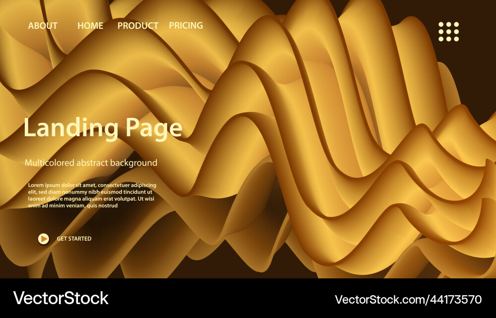 Futuristic abstract background 3d Royalty Free Vector Image