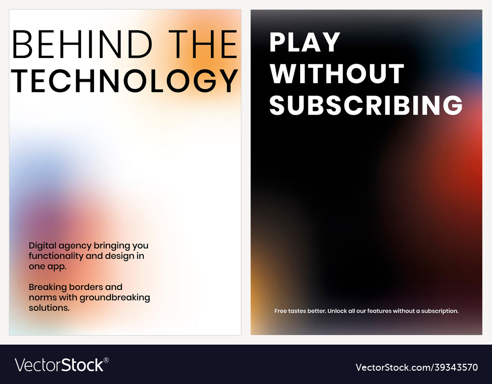 Poster preview Royalty Free Vector Image - VectorStock