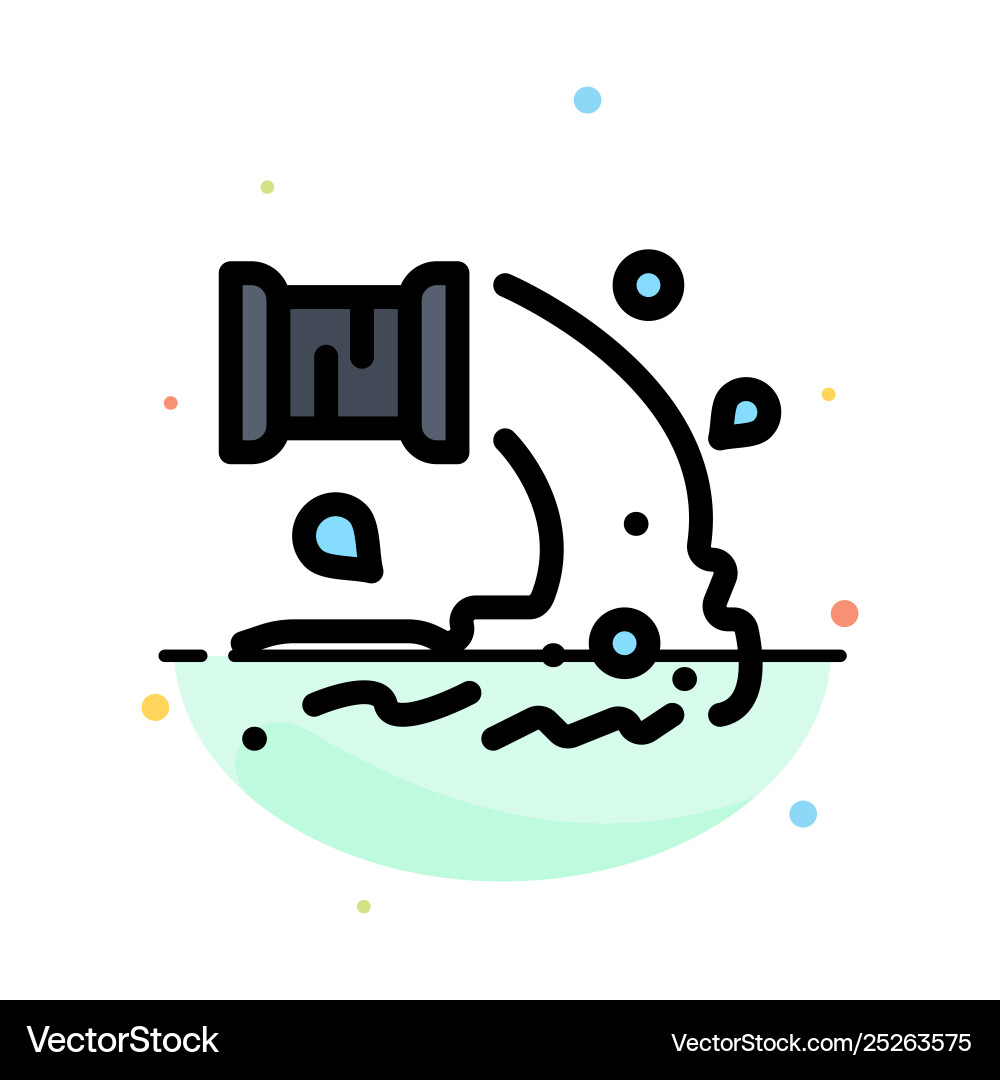 Factory industry sewage waste water abstract flat Vector Image