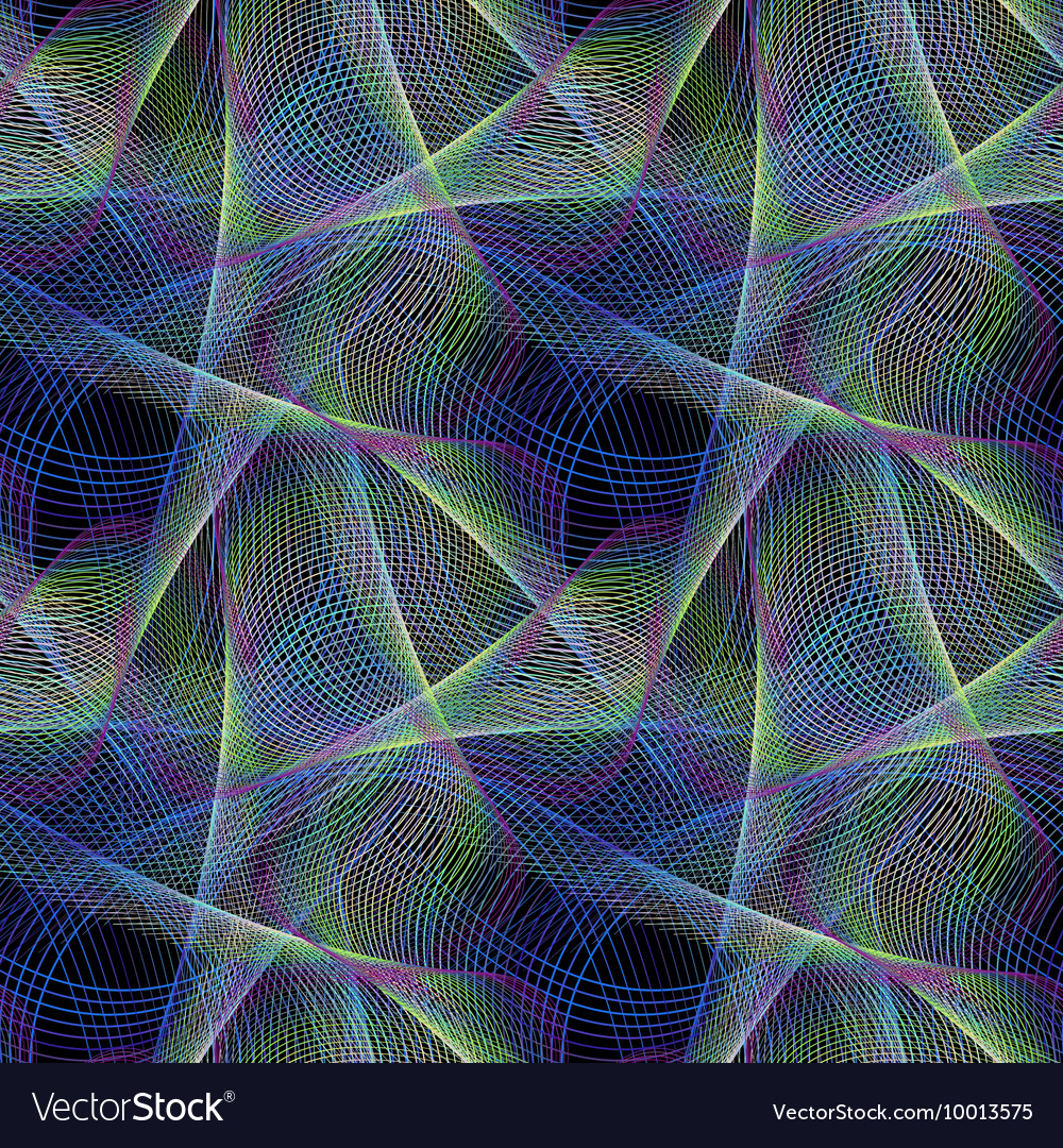 Fractal design pattern background Royalty Free Vector Image