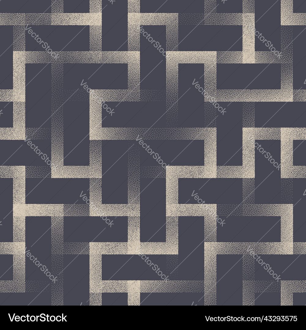 Intricate sophisticated bent lines seamless Vector Image