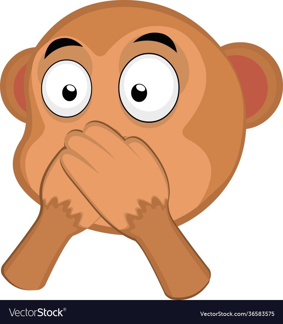 Monkey face Royalty Free Vector Image - VectorStock