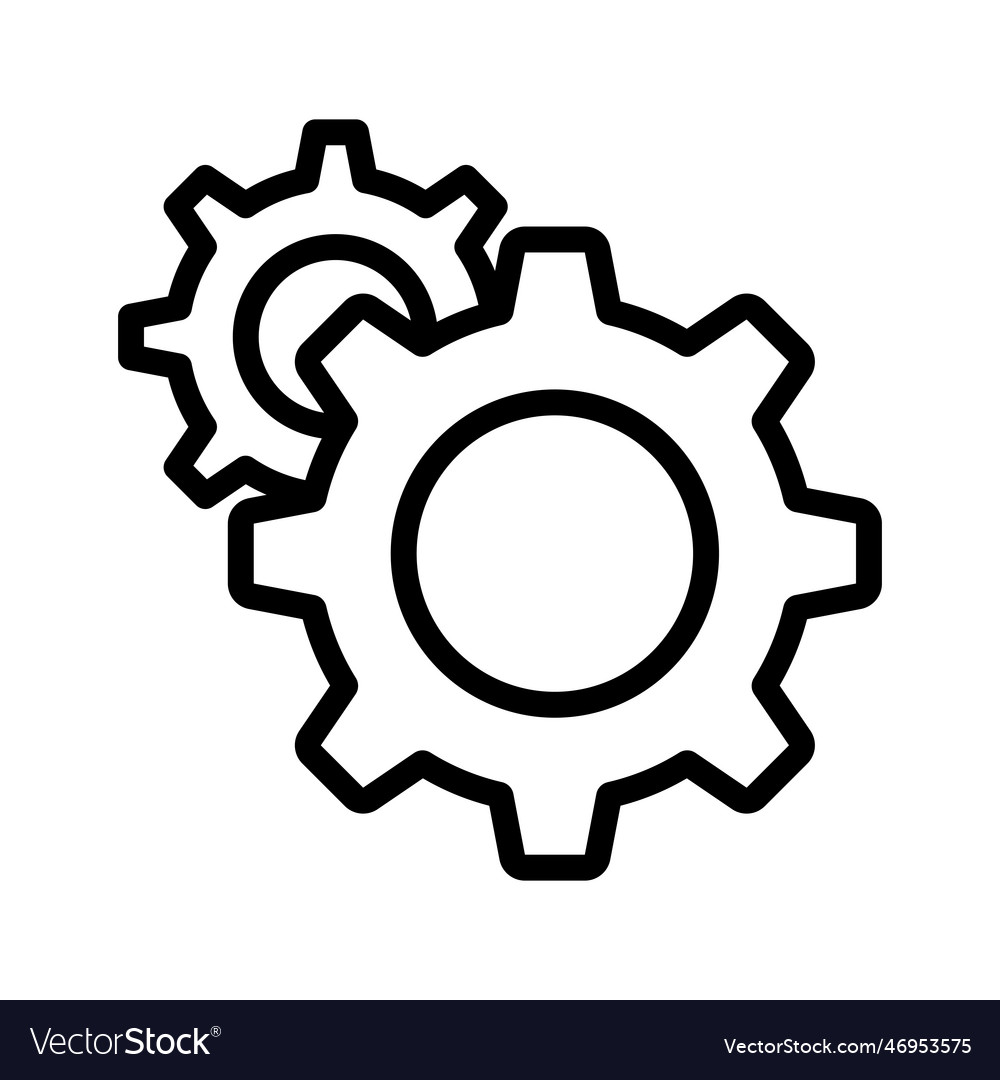 Setup icon Royalty Free Vector Image - VectorStock