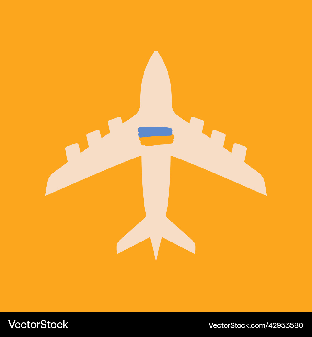Abstract Airplane Art