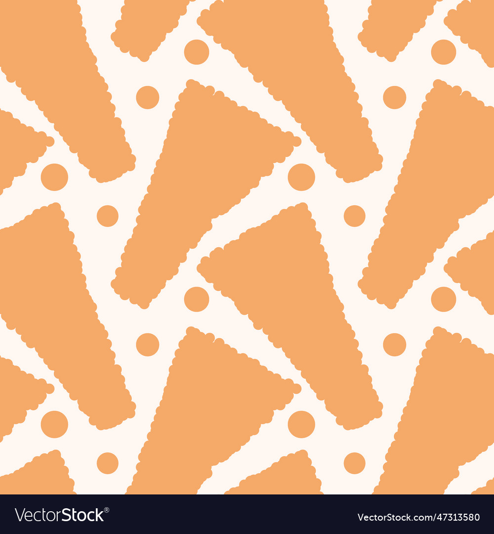 Seamless pattern with a simple abstract drawing Vector Image