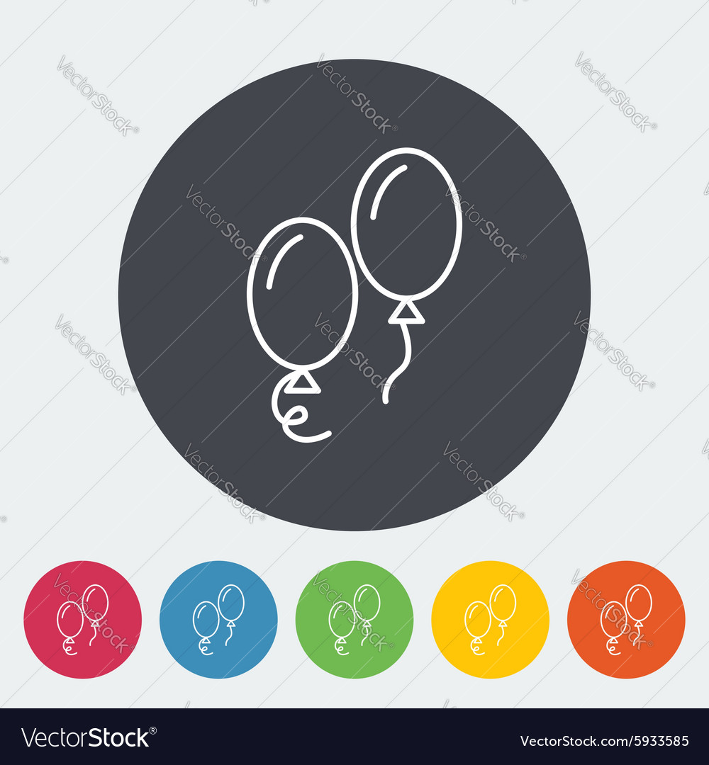 Balloon Royalty Free Vector Image - VectorStock