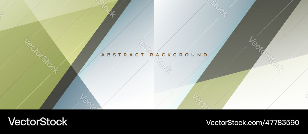 White end marsh color modern abstract wide banner Vector Image