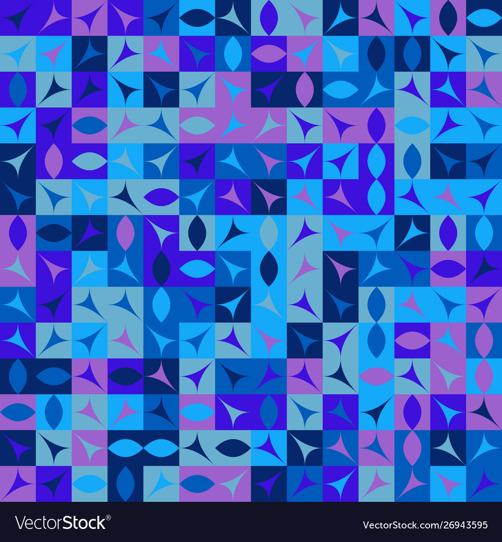 Abstract mosaic pattern background - colorful Vector Image