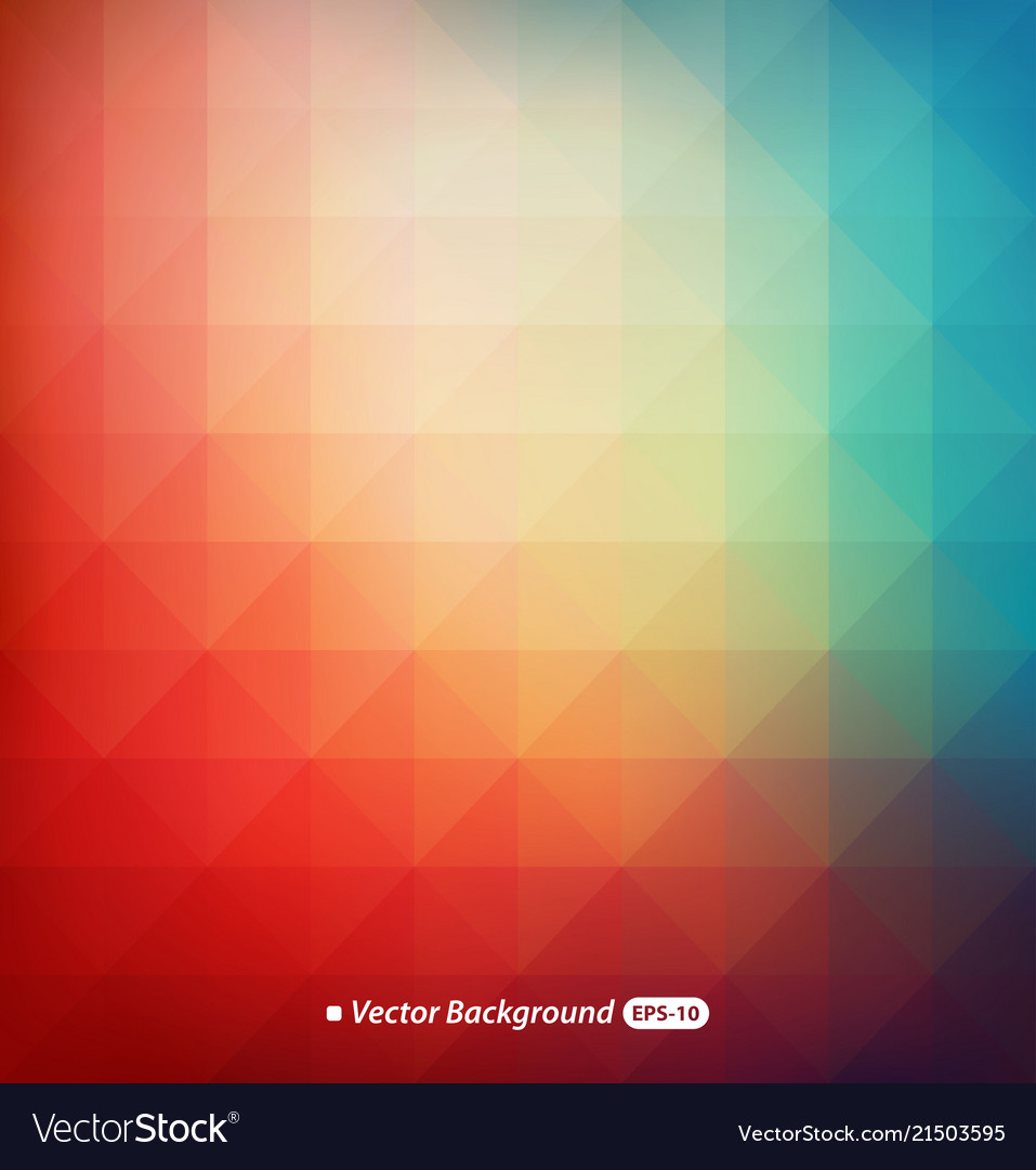 Blurry triangle background Royalty Free Vector Image